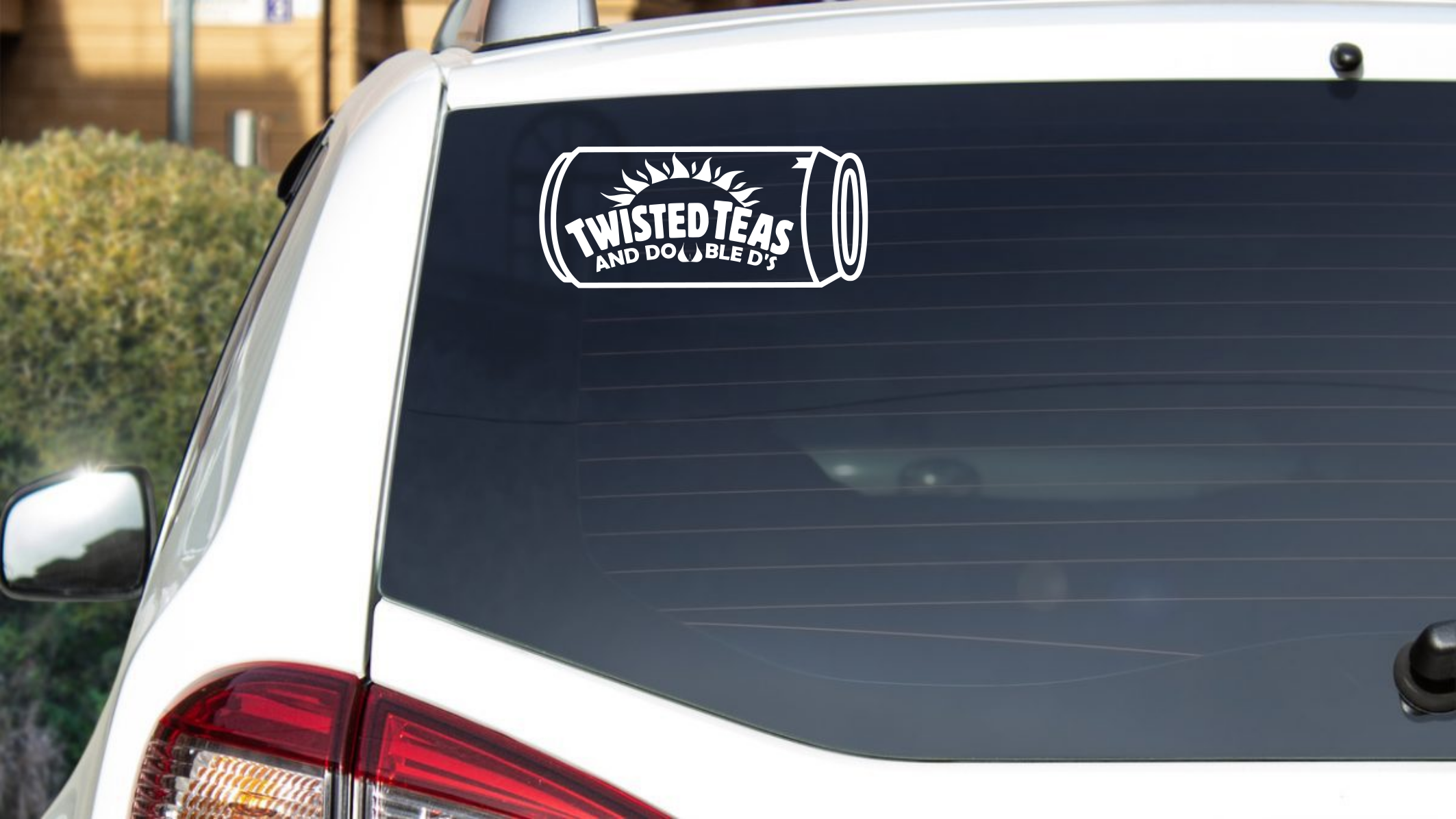 Twisted Teas - White Vinyl Decals | RAW Customz